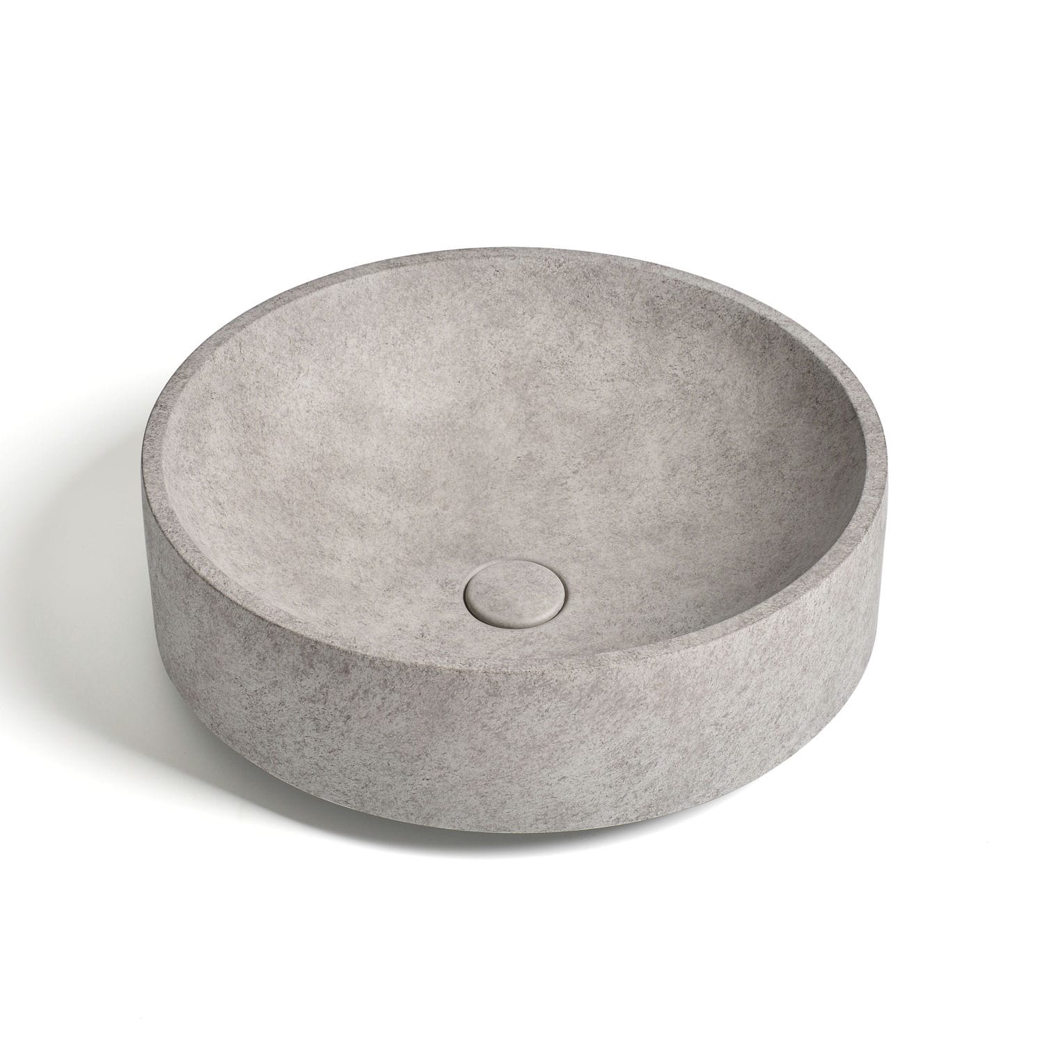 Lavabo con base - 290304-D1 IDEA.DECO-D1 - IDEAVIT B.V - de hormigón / sin orificio / sin rebosadero