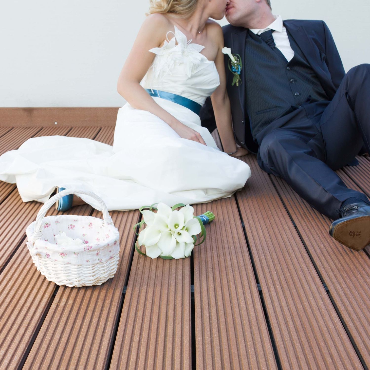 Tarima de exterior de WPC - CLASSIC - megawood by NOVO-TECH - aspecto ...