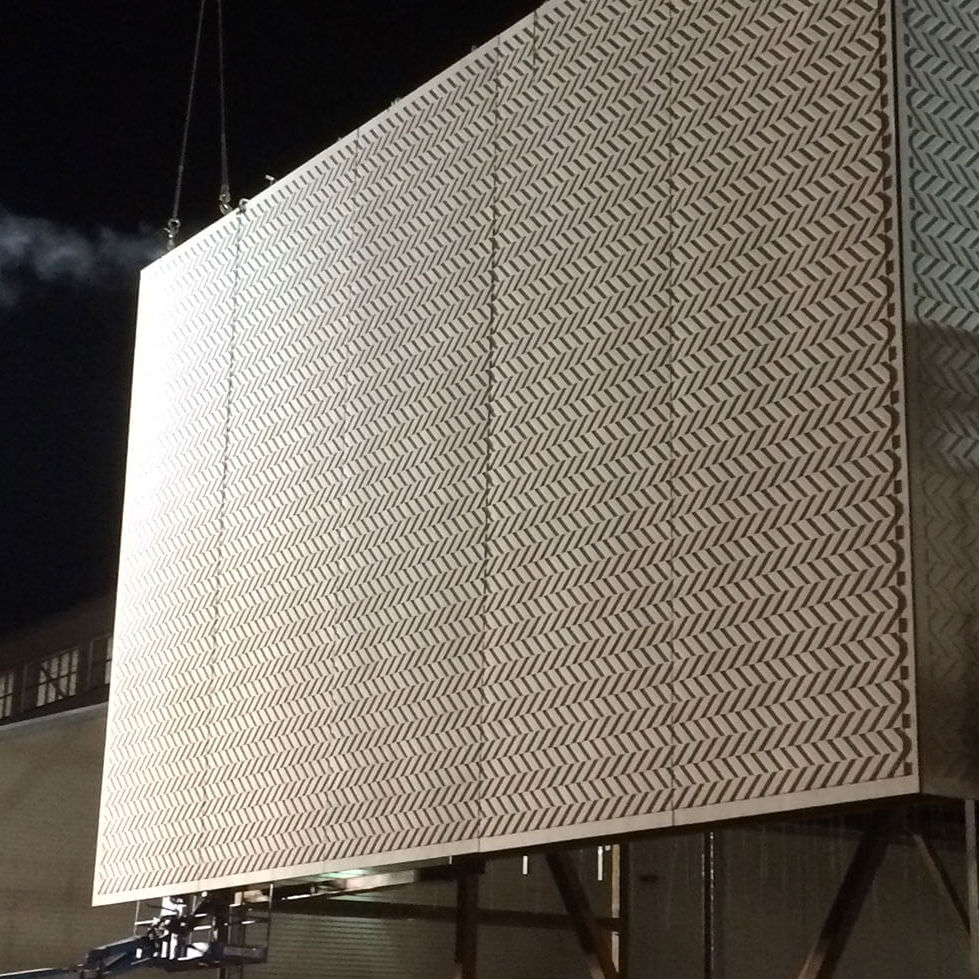 Muro de hormigón prefabricado - Armtec - con paneles modulares