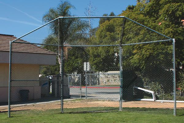 Portería multiusos de metal - BACKSTOP - progressive design playgrounds ...