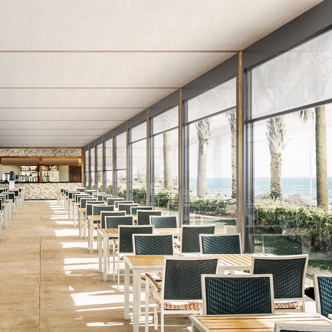 Estor enrollable - CLICK ZIP TWIN - Gibus SPA - para ventana / de ...