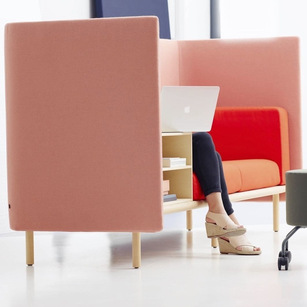 Sofá modular - FLOATER - COR - rojo / azul / verde