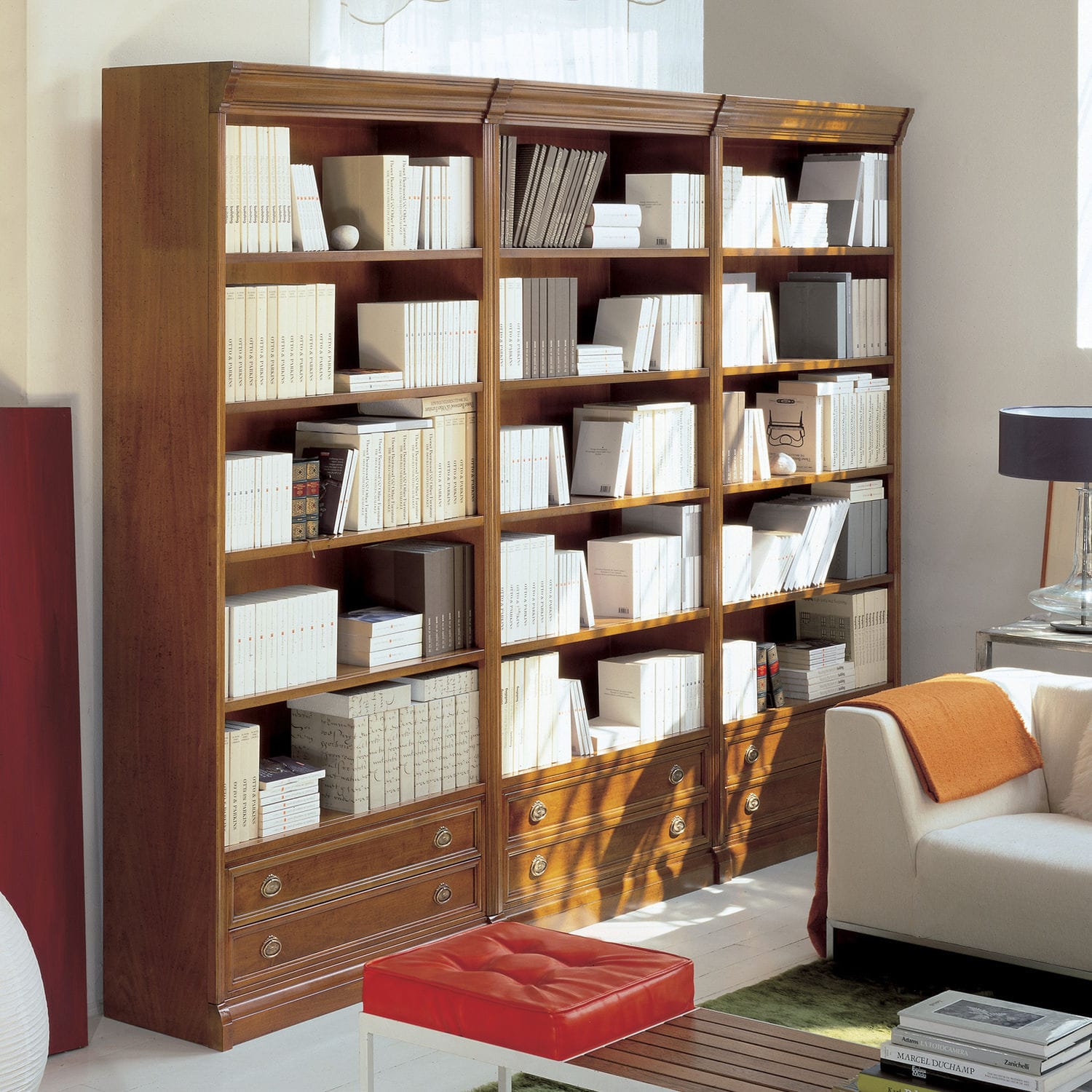 Biblioteca modular - LE GEMME - LE FABLIER - clásica / de madera maciza ...