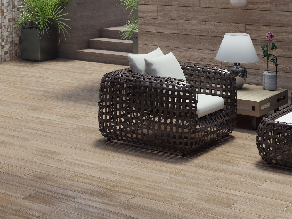 Baldosa de interior - SUNWOOD PRO - Interceramic - de exterior / de ...