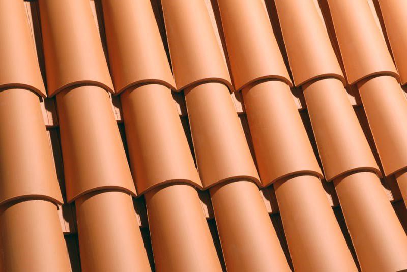 Teja curva curva - COBERT - Cobert - grande / de arcilla / tradicional