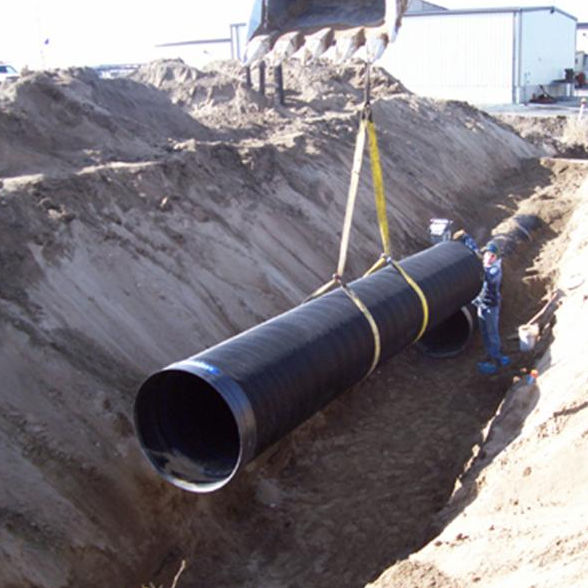 Canalización de acero - DUROMAXX® - Contech - para sistema de drenaje