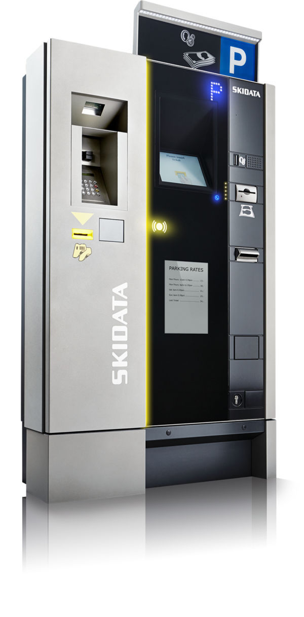 Terminal de pago para aparcamiento - POWER.CASH ‘ACCESSIBLE’ - SKIDATA ...