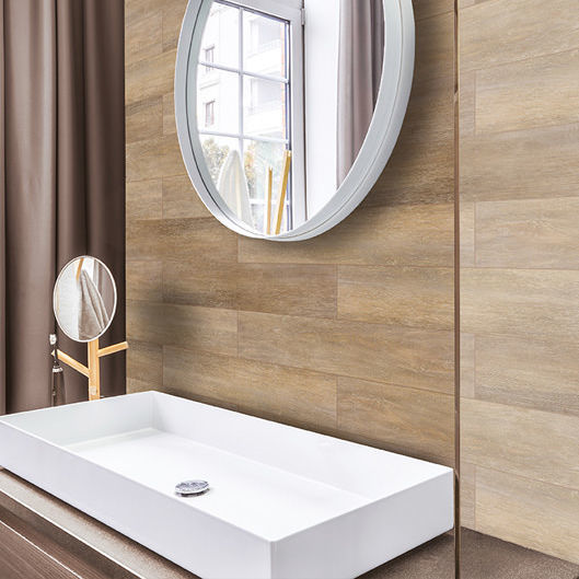 Revestimiento mural de PVC - EVOLUTION - VIRAG S.R.L. - interior / con clip de fijación / para pegar