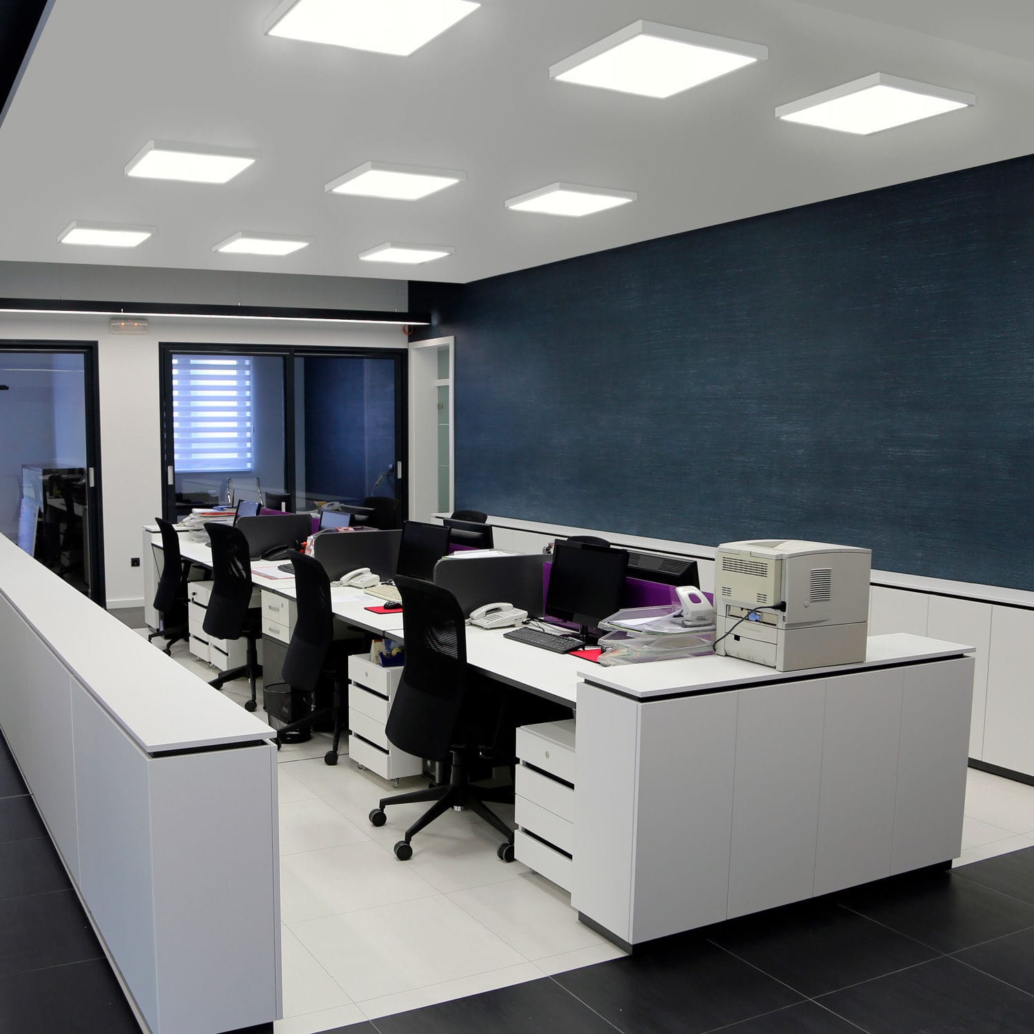 Luminaria LED - XCASE - Arelux - cuadrada / rectangular / IP40