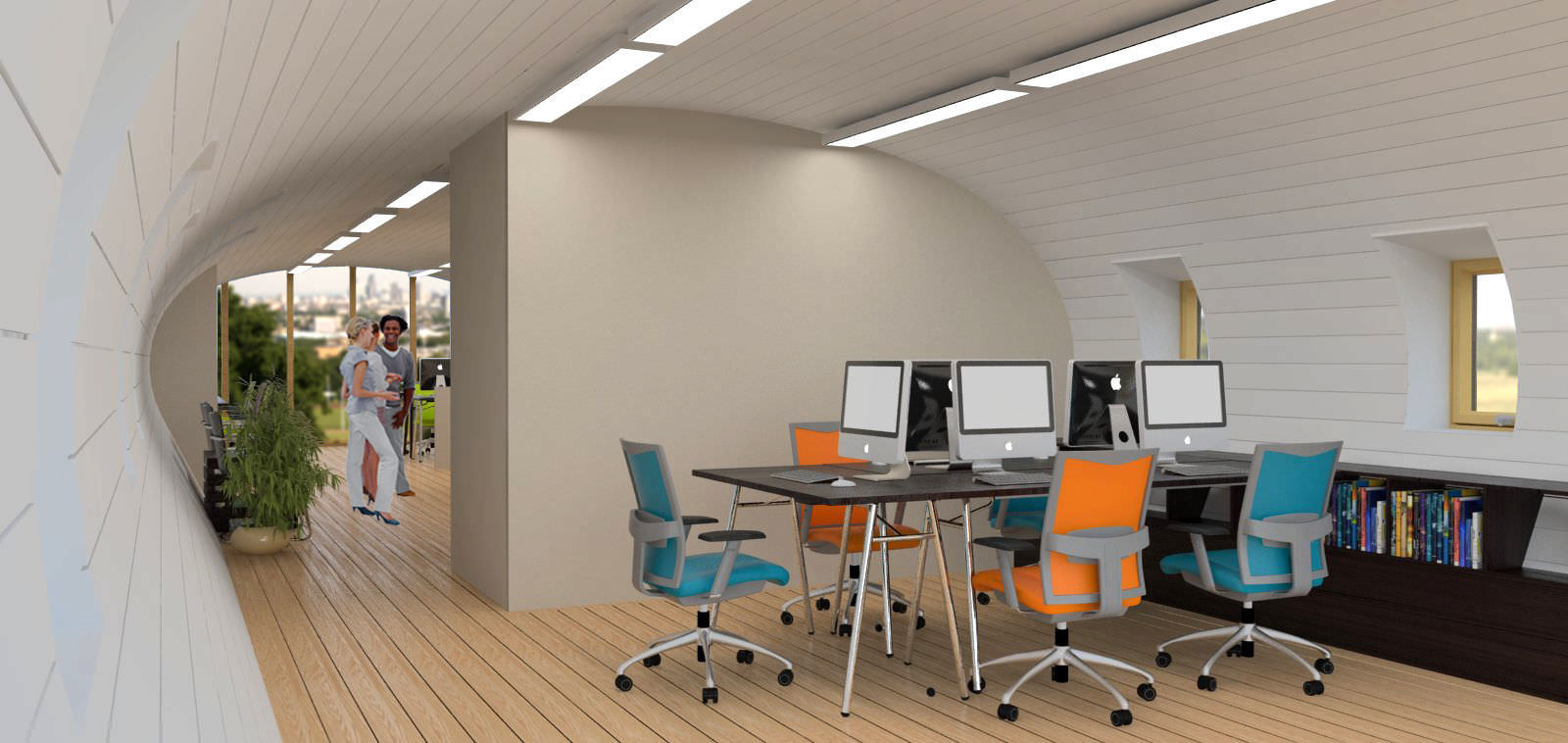 Edificio pasivo - Green Unit - temporal / modular / prefabricado