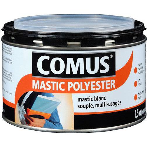 Masilla de plástico - POLYESTER - Comus - a base de poliéster / de reparación