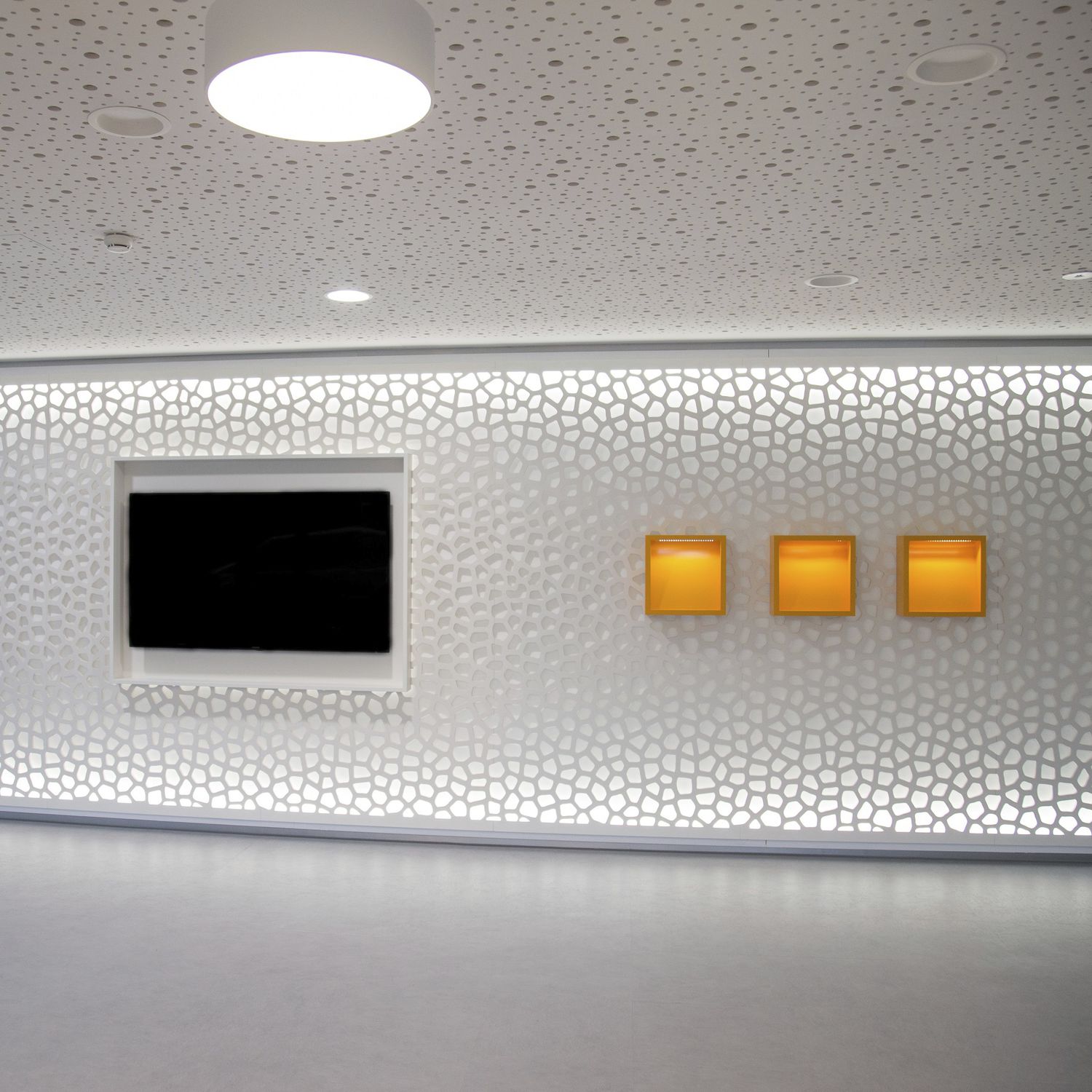 Panel decorativo de pared - ENBW ELLWANGEN - Bruag Design Factory AG ...