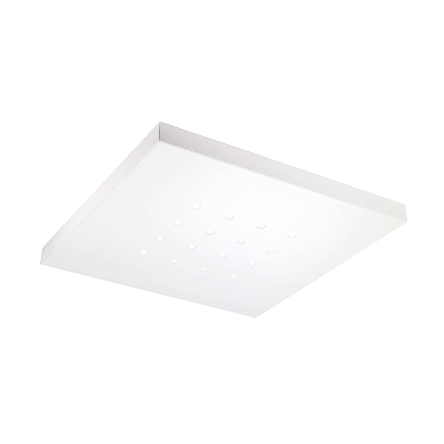 Luminaria suspendida / empotrable / LED / cuadrada - CIELO - PLEXIFORM