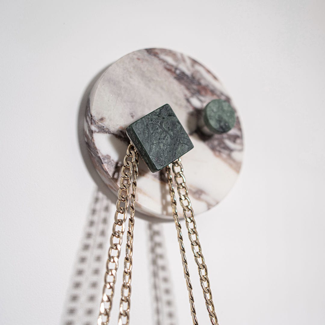 Percha contemporánea - ARO MEDIUM - MAAMI HOME - de metal / de mármol ...