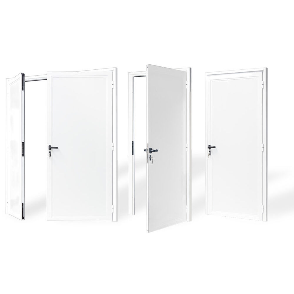 Puerta de exterior - BASIC - Panelais - aluminio / de acero / de ...