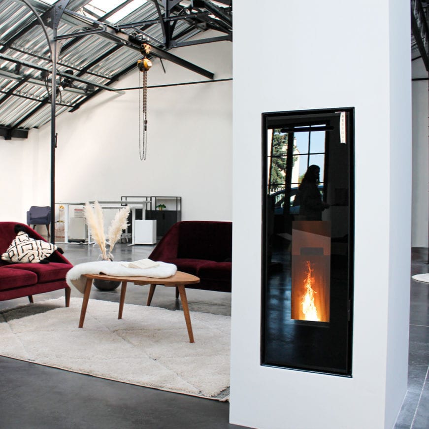 Chimenea de pellets - MINI WIND - BESTOVE - encastrable / de pie / Cara ...