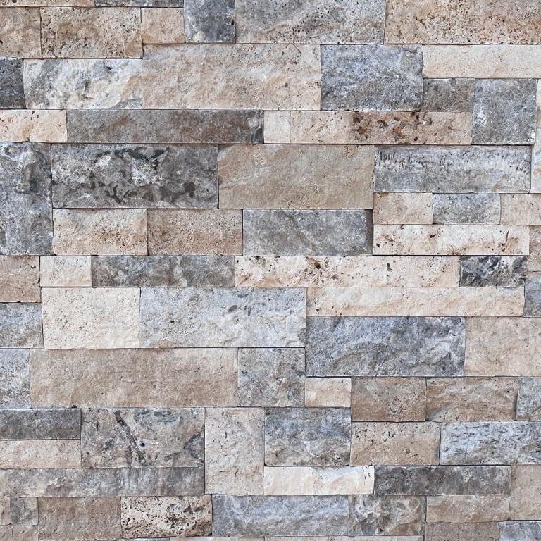 Revestimiento mural de piedra natural - STONEREC - ACCESS - interior ...