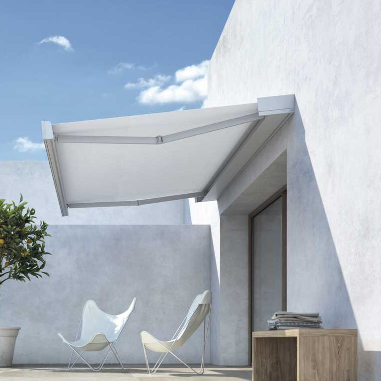 Toldo con cofre - T-COVER PLUS - GreenDesign - retráctil / motorizado ...