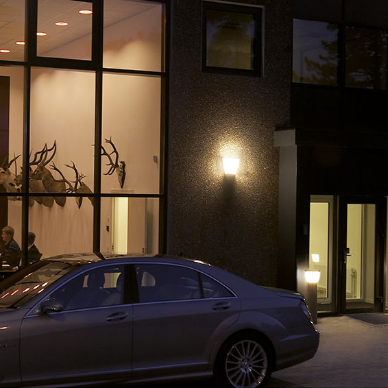 Aplique contemporáneo - RAY - SG LIGHTING - de exterior / para espacio ...