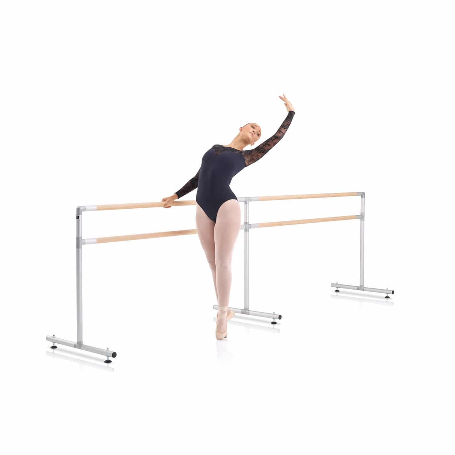 Barra de ballet - LARGE FREESTANDING ALUMINIUM - HARLEQUIN