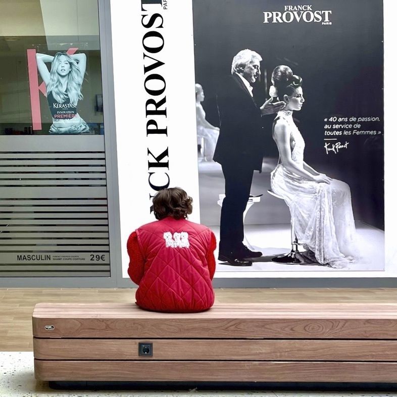 Banco público contemporáneo - MODULO Green - CROSO FRANCE - de madera exótica / de acero ...