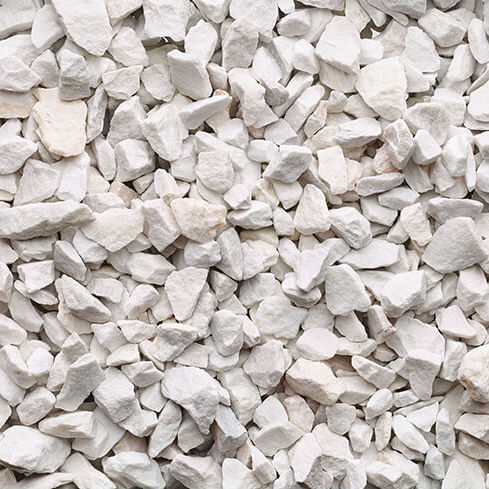 Grava estándar - WHITE - PANGEA - para exterior / para jardín / triturada