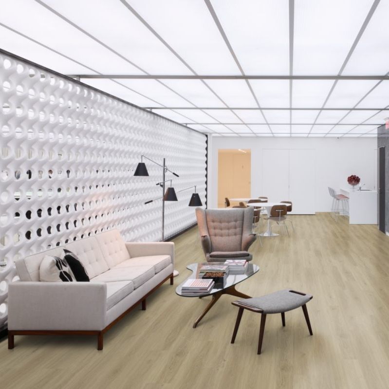 Pavimento ecorresponsable - ALMOND - Aspecta Flooring - de vinilo / de interior / para oficina