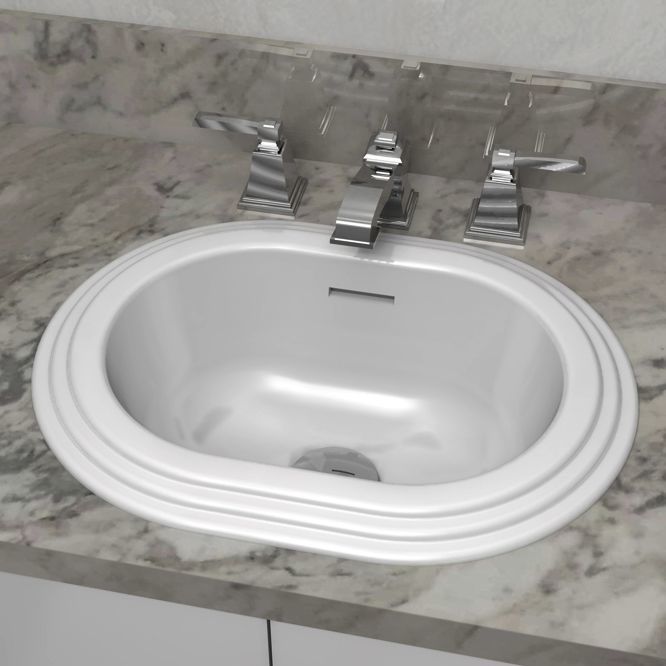 Lavamanos encastrable - Mini-Sovereign - WATERGAME COMPANY - ovalado ...