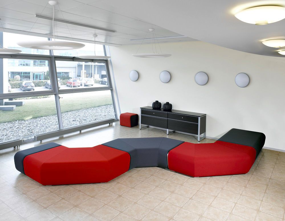 Banqueta modular - OPEN PORT - LD Seating s.r.o. - contemporánea / de ...