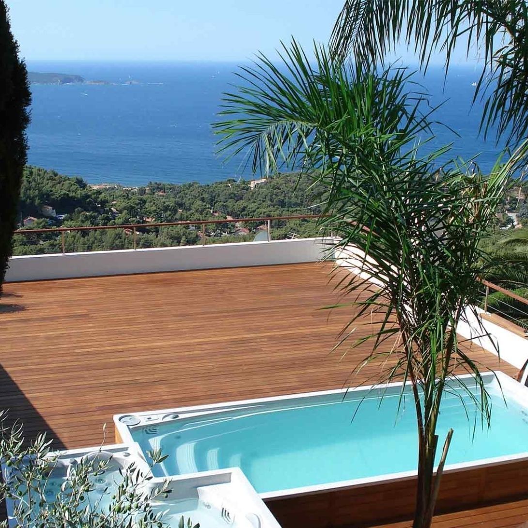 Spa de natación empotrable - CombiiN - USSPA, s.r.o. - rectangular ...