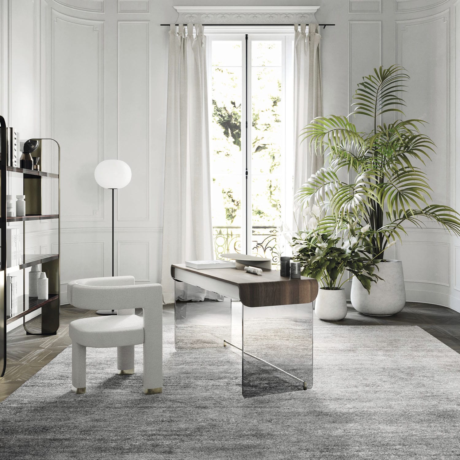 Secreter contemporáneo - Adam - Capital Collection - de madera / de ...