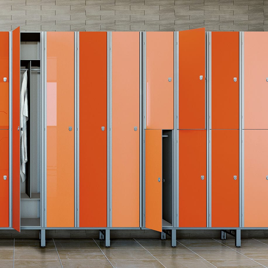 Taquilla de vestuario de material laminado - CHPLLOCKERS - CARVART ...