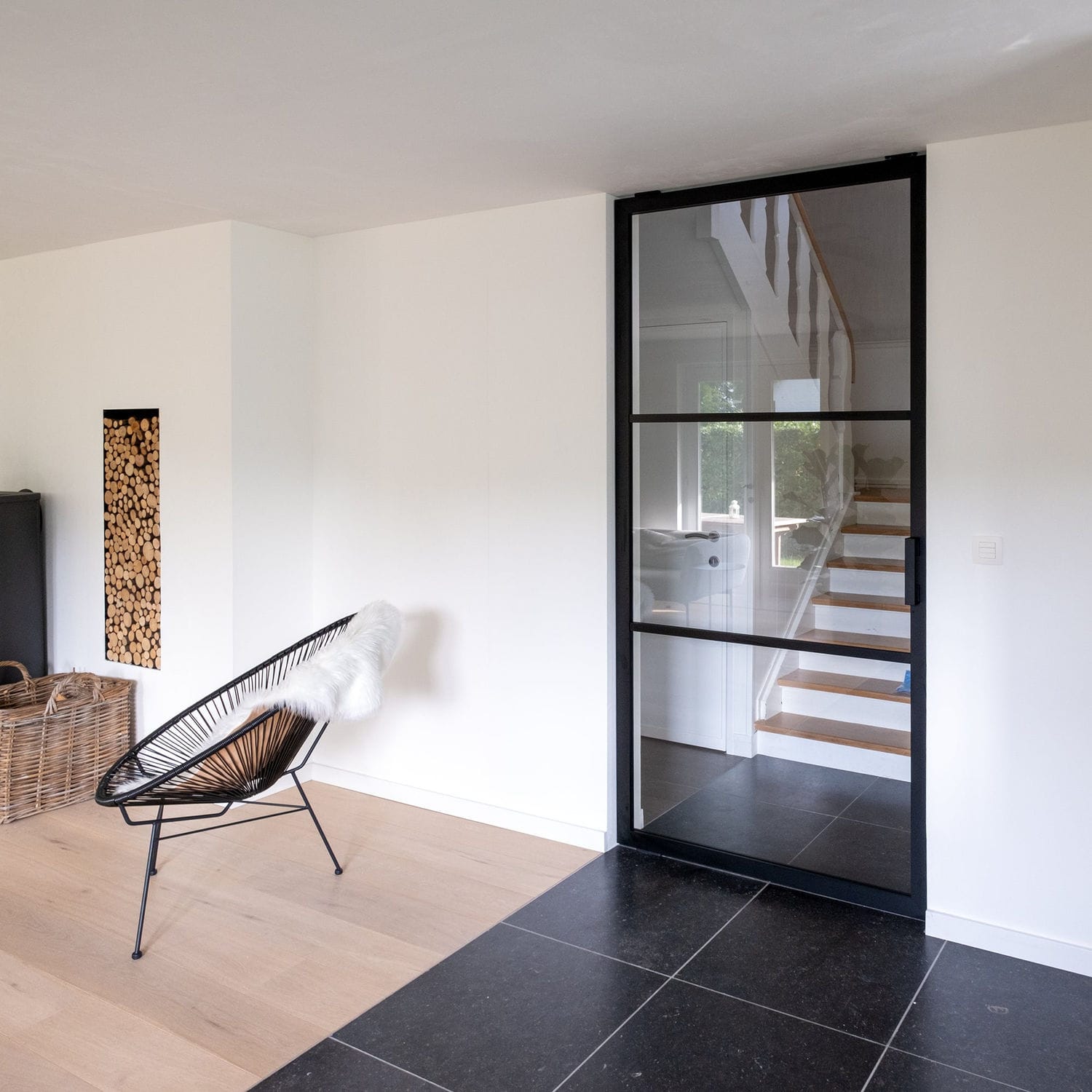 Perfil para puerta de aluminio anodizado - 30 - PortaPivot