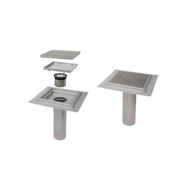 Sumidero sifónico de acero galvanizado - COLLECTUS - Richard Brink GmbH ...