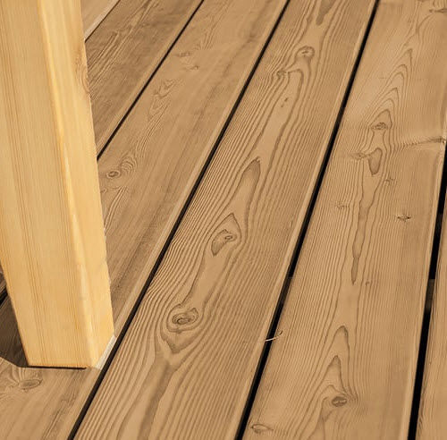 Tarima de exterior de pino - PLANK - Pircher