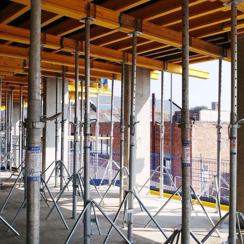 Puntal de acero - EUROCOM SYSTEM - Comipont S.p.A. - de encofrado modulares