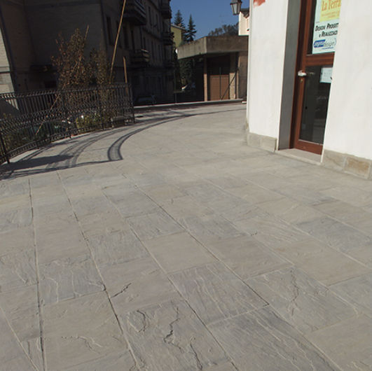 Baldosa de interior - GAJA GREY - Marmotex SRL - de exterior / para ...