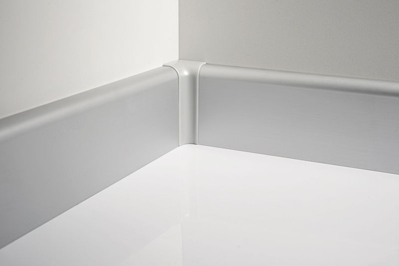 Zócalo de aluminio - METAL LINE 97/7 - PROFILPAS - para cables eléctricos