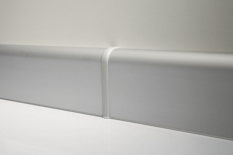 Zócalo de aluminio - METAL LINE 97/8 - PROFILPAS - para cables eléctricos