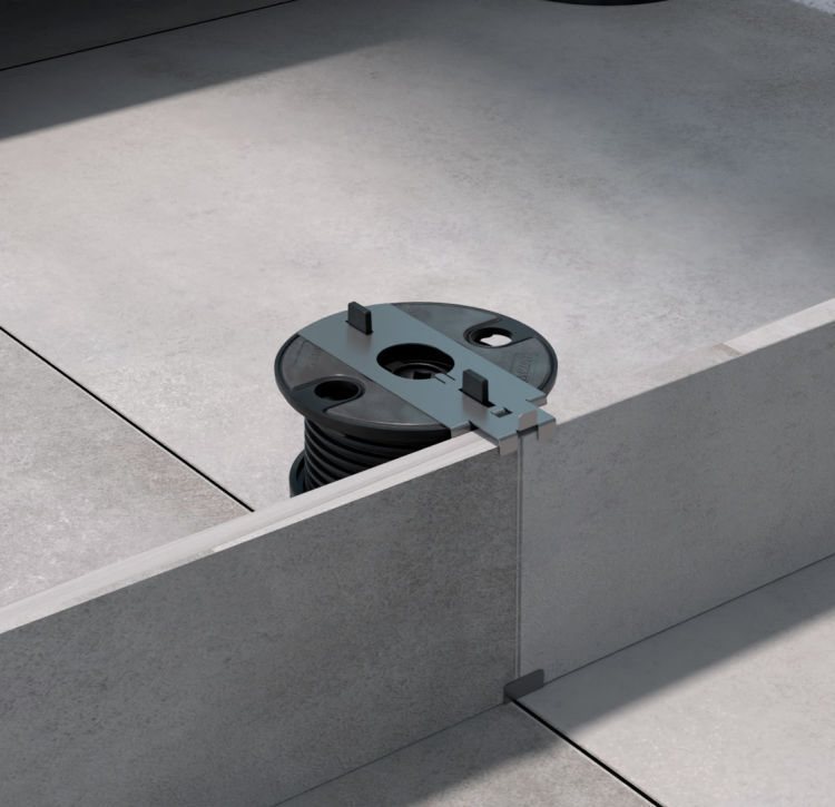 Pedestal para suelo técnico de PP - LEVEL DUO - PROFILPAS - de exterior ...