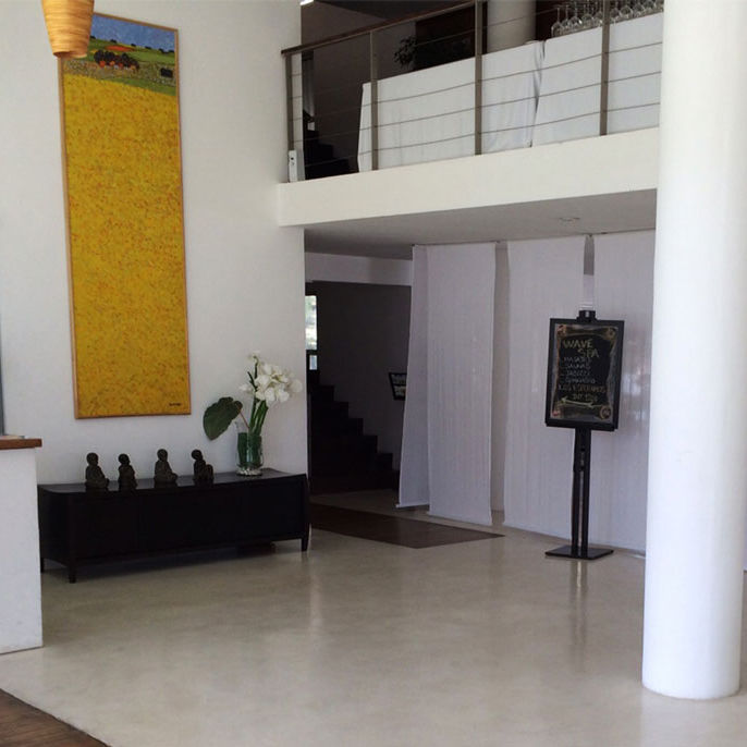 Enlucido de interior - FLUIDCONCRETE - Living Concrete Ltd - de suelo ...