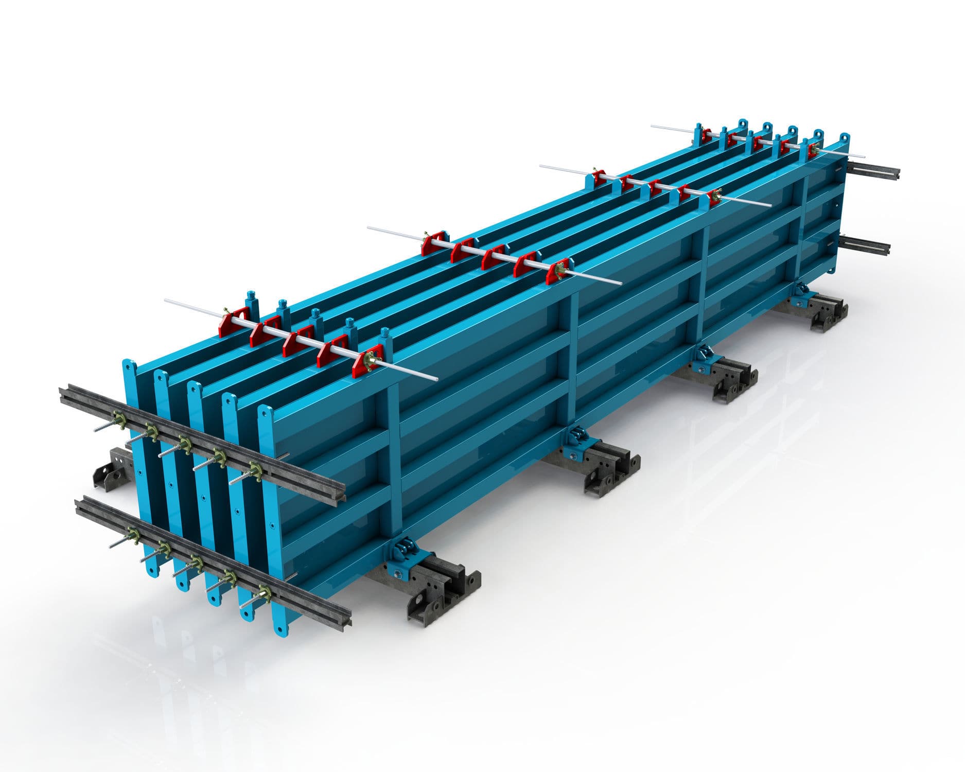 Encofrado modular - METAPREF - Jean Four Eurobress - de acero / para ...