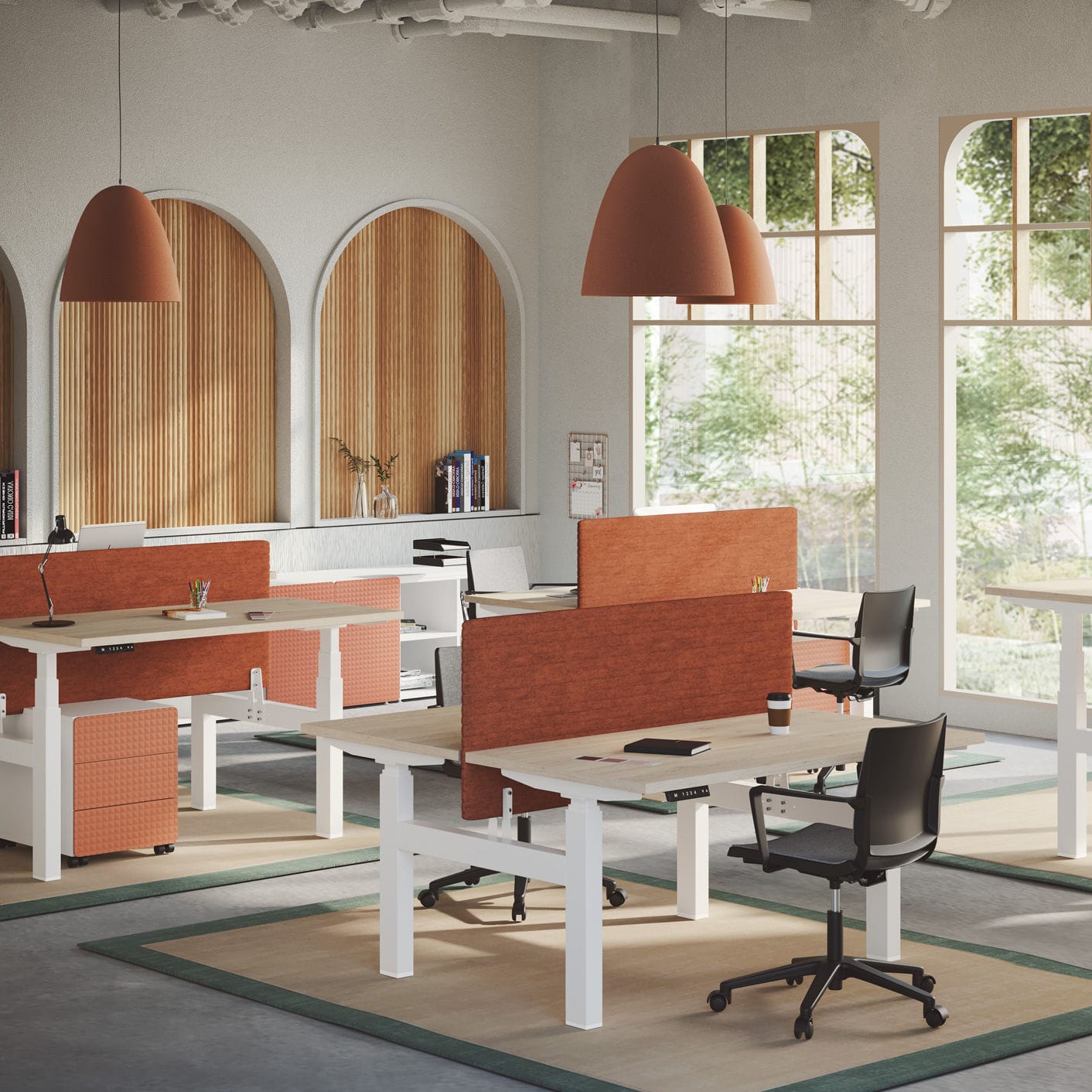 Mesa de trabajo contemporánea - EMO-VITY BASIC BENCH - EMOBOK - de ...