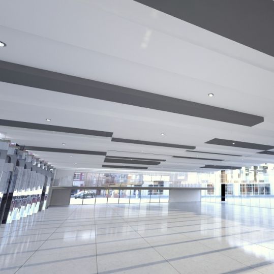 Falso techo de metal / en losas / tipo panel / en láminas - Multipanel ...
