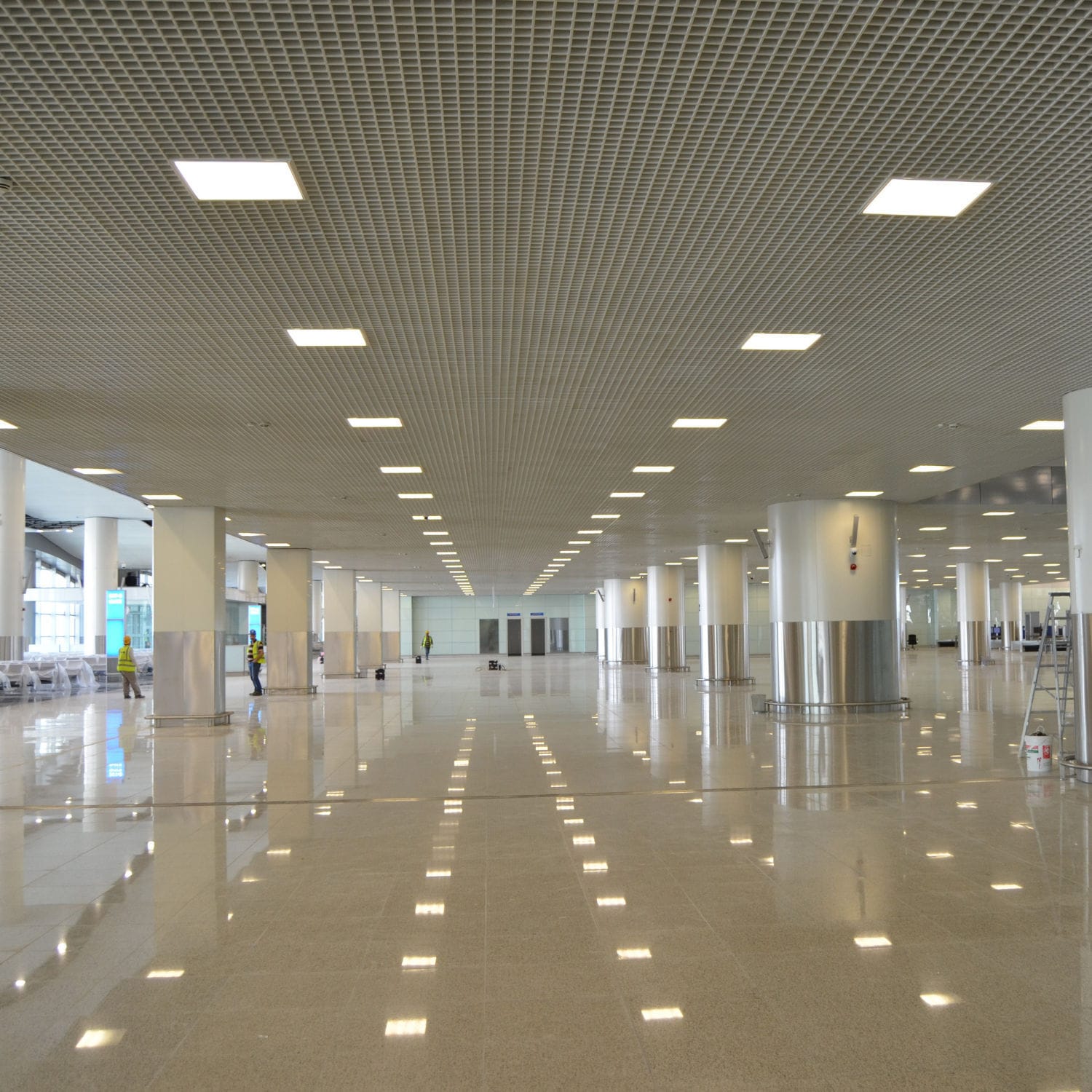 Falso techo de metal - Opencell System - BUTEM METAL - en losas / tipo ...