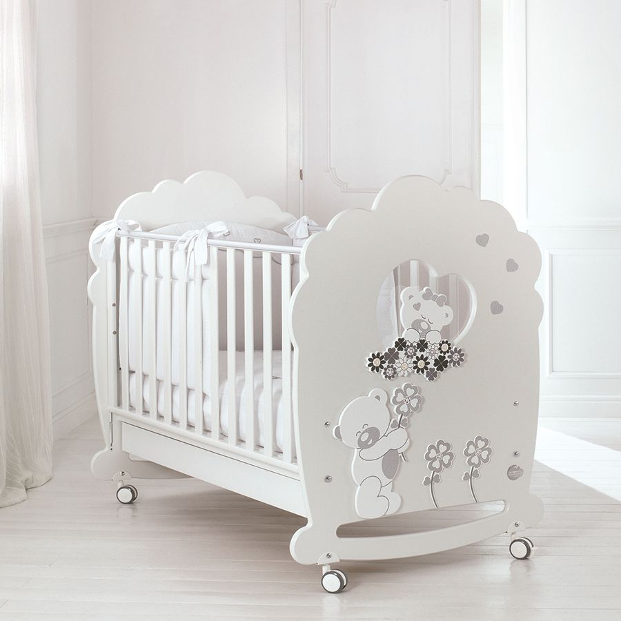 Cama para bebé contemporánea - SERENATA - Baby Expert - de madera