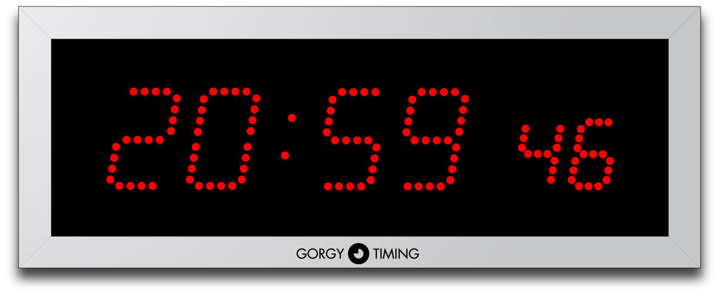 Reloj contemporáneo - LEDI® REVERSO 7.S - Gorgy Timing - para montaje ...