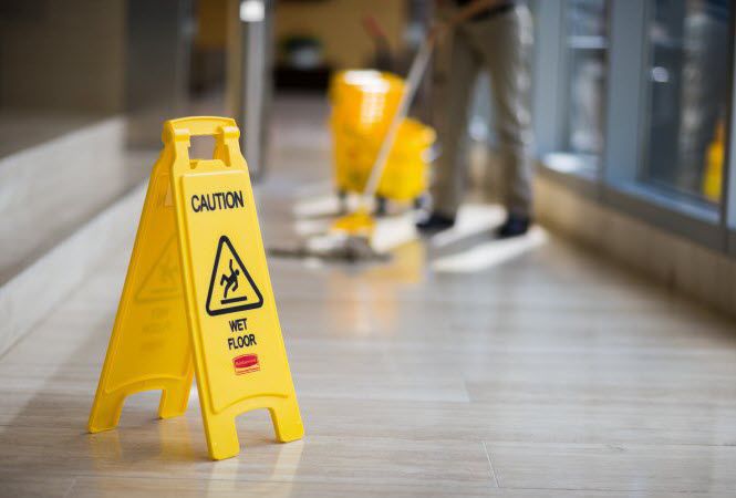 Letrero de seguridad - "CAUTION WET FLOOR" SIGN - Rubbermaid Commercial ...