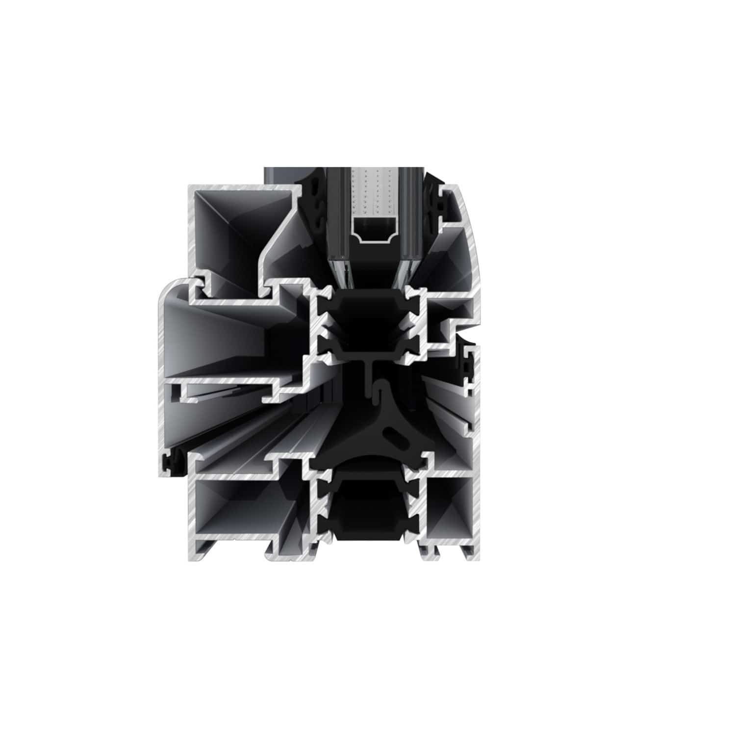 Perfil de aluminio - ST 70 - INTERAL CUHADAROGLU METAL SANAYI - para ...