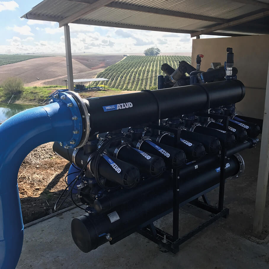 Filtro de recuperación de agua - HELIX AUTOMATIC 200-300 DLP - AZUD